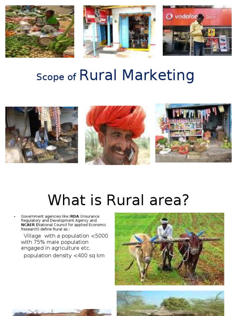 Rural Marketing: Scope of | PDF | Rural Area | Marketing