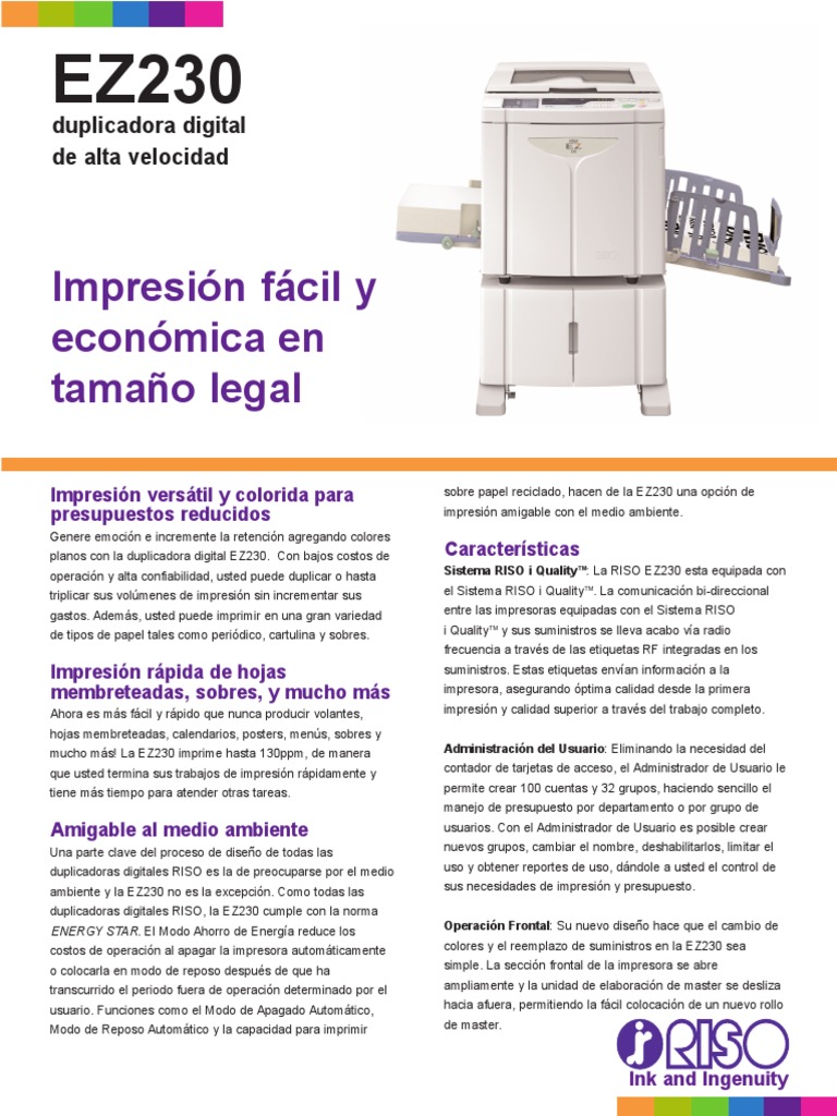 EZ230 | PDF | Impresora (Computación) | Microsoft Windows