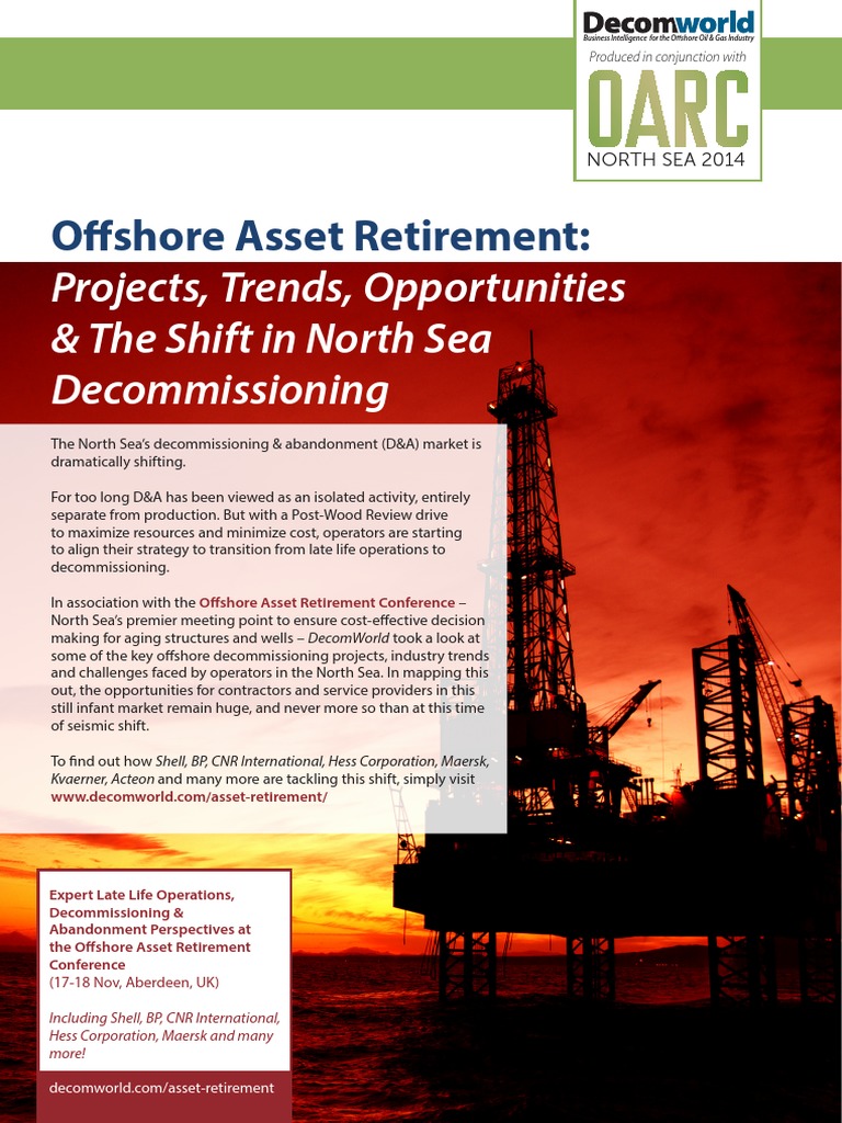 Infographic Offshore Asset Retirement | PDF | North Sea | Offshore Drilling