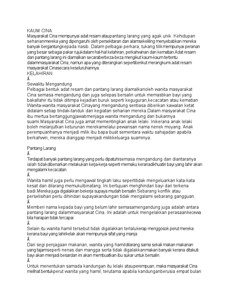 budaya masyarakat cina di malaysia pdf - Anne Harris budaya masyarakat cina di malaysia pdf - Anne Harris