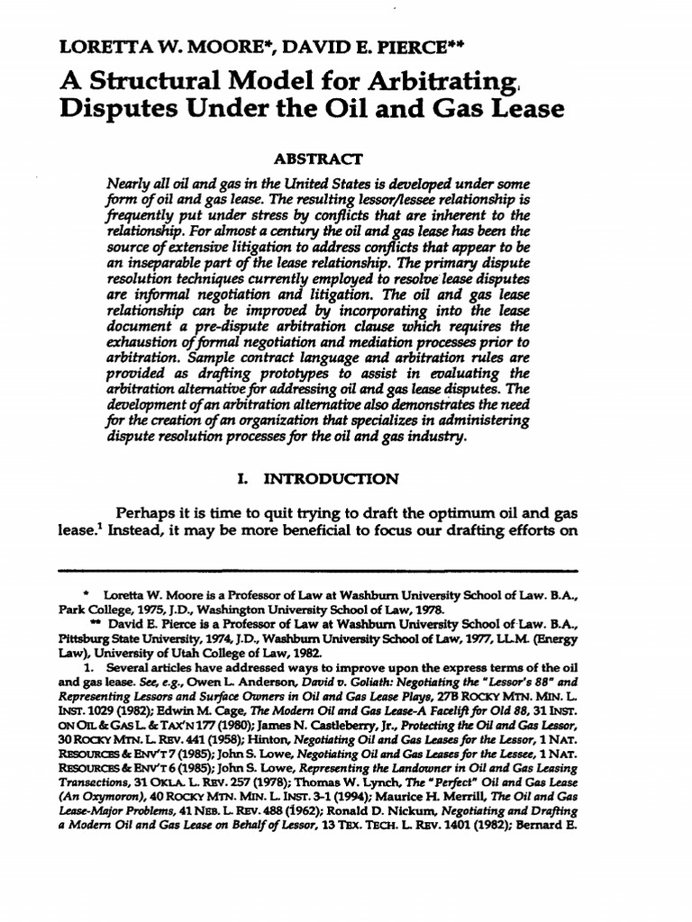 04 Moore Model | PDF | Mediation | Arbitration