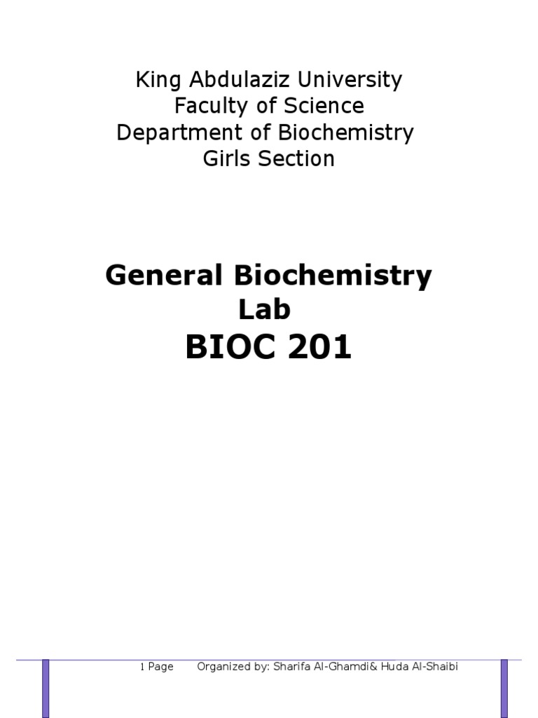 General Biochemistry | PDF | Carbohydrates | Denaturation (Biochemistry)