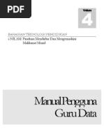 Ains - Manual Penggunaan Dashboard Guru | PDF