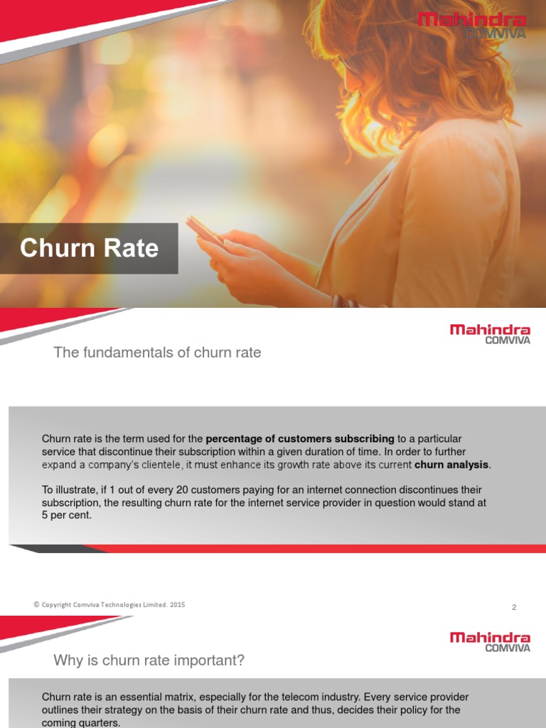 Churn Rate | PDF | Subscription Business Model | Intellectual Property