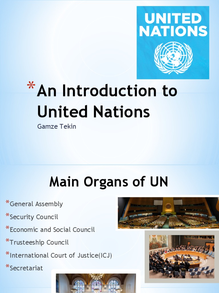 MUN POWERPOINT | United Nations | International Politics