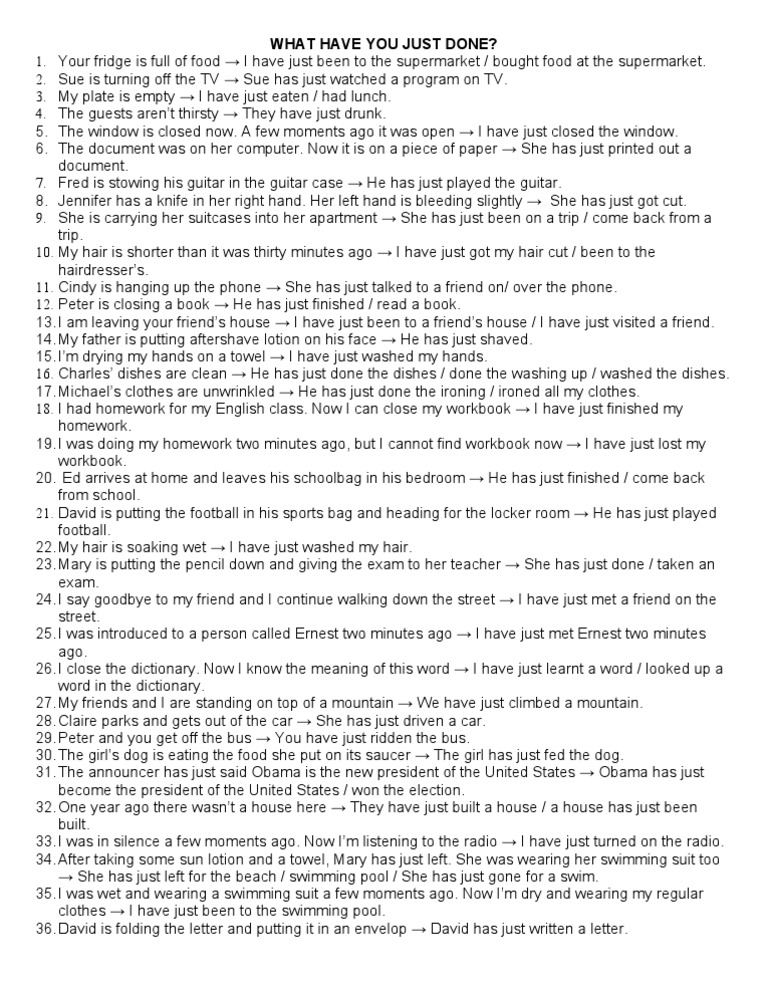 What Have You Just Done | PDF