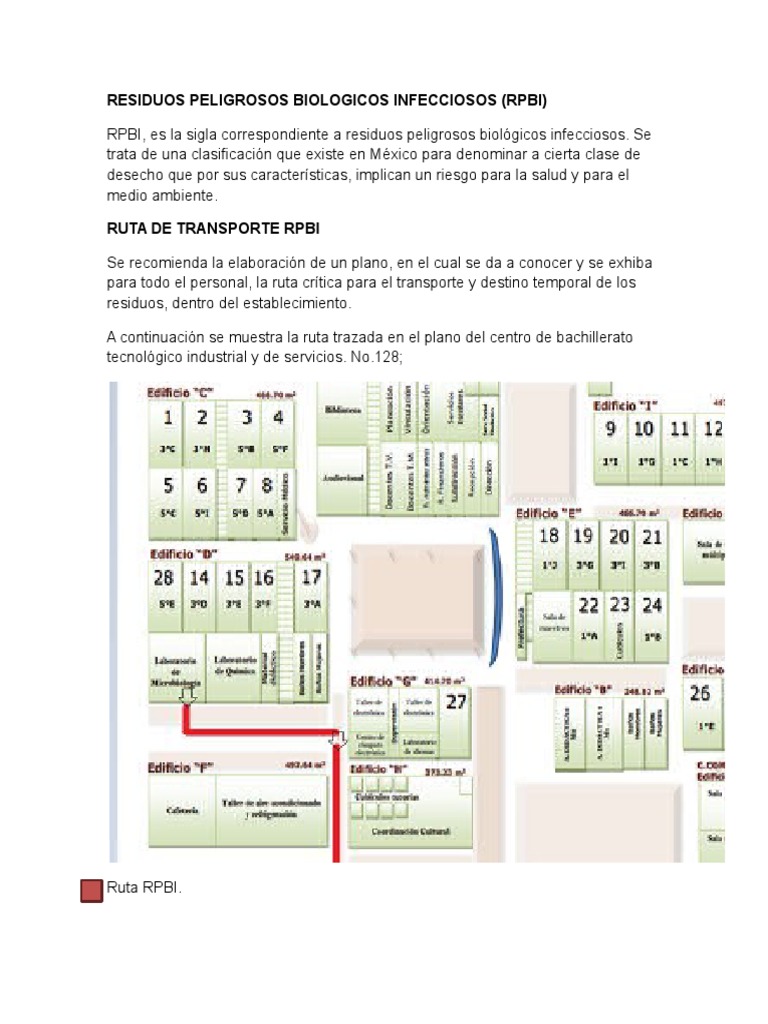 Ruta Rpbi | PDF | Residuos | Science