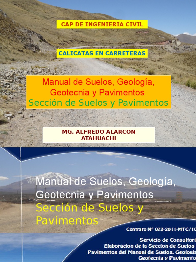 Calicatas en Carreteras Pav | PDF