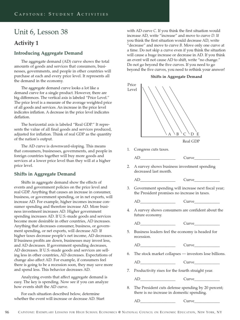 Introducing Aggregate Demand | PDF | Aggregate Demand | Demand