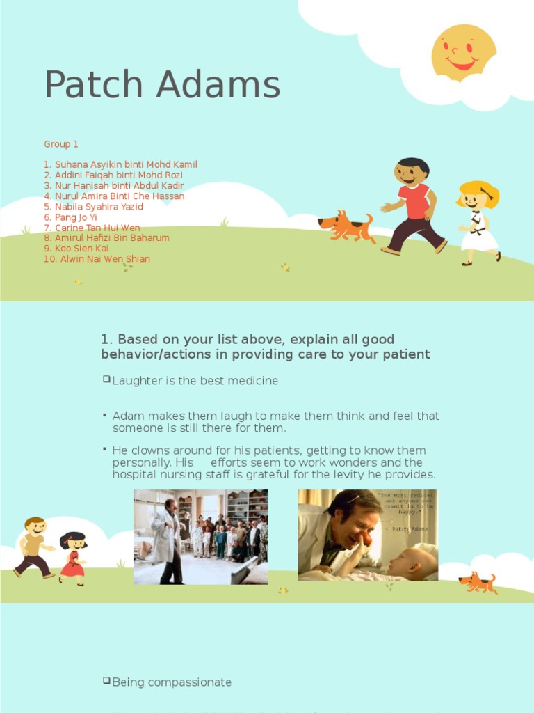 Patch Adam | PDF | Patient | Medicine