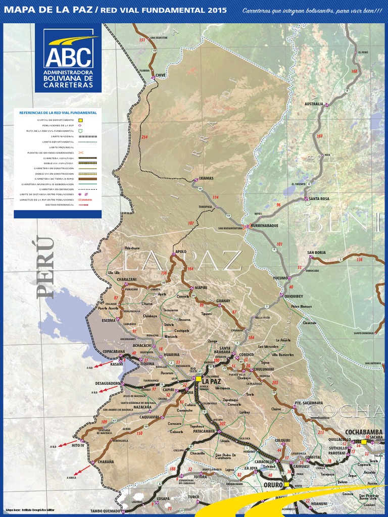 Mapa ABC La Paz 2015 | PDF