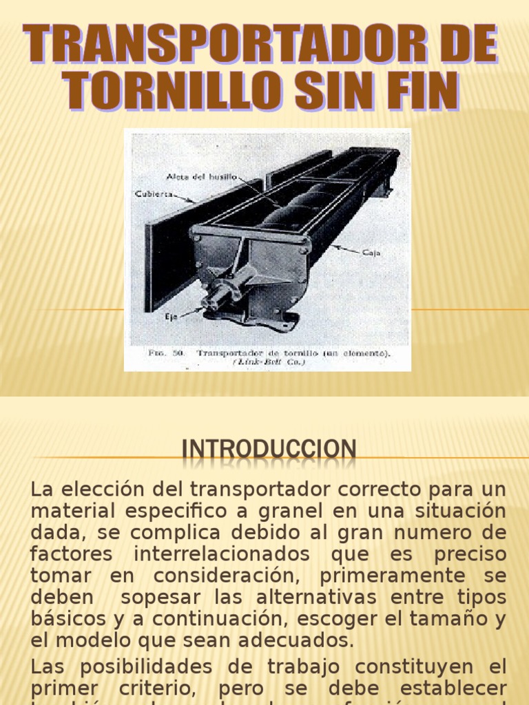 3-Tornillos Sin Fin | PDF | Engranaje | Tornillo