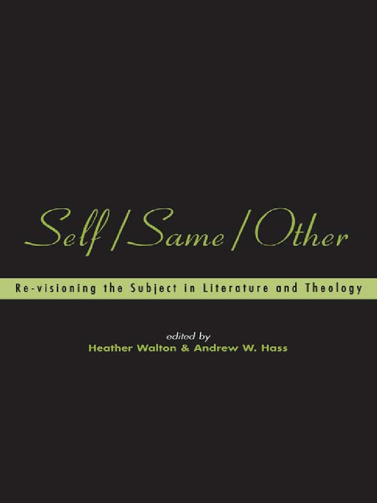 Self Same Other | PDF | Science | Philosophical Science