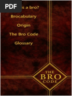 The Bro Code by Barney Stinson | PDF