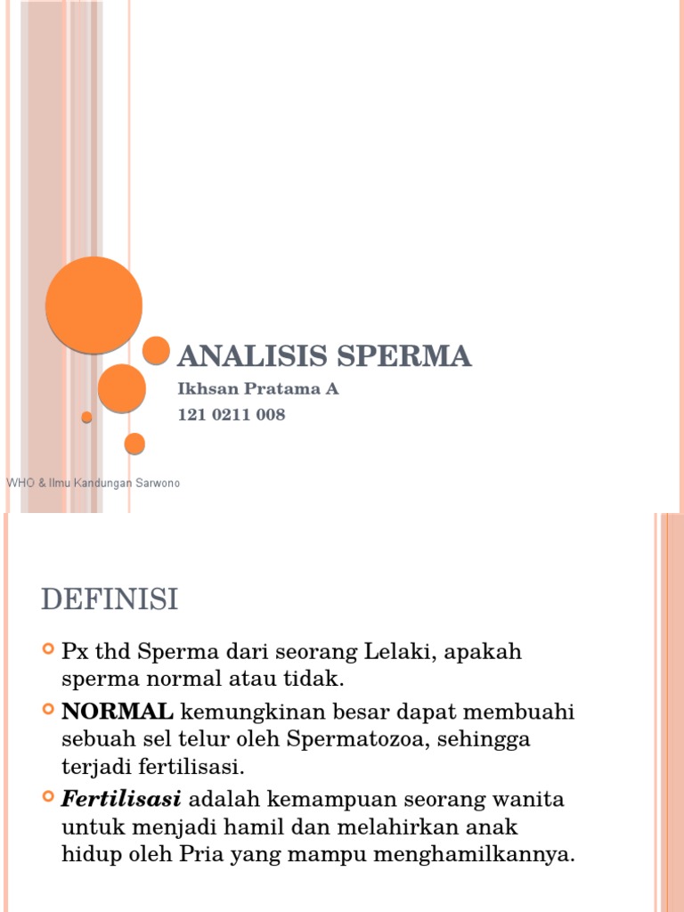 Analisis Sperma | PDF
