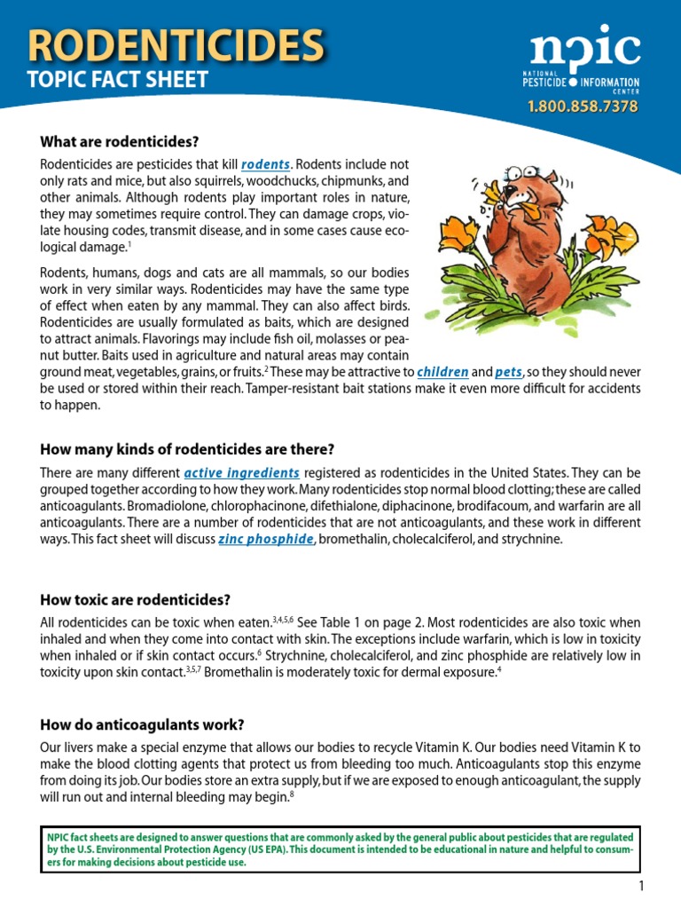 Rodenticides | PDF