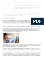 Pediatric IM Injection Guidelines | PDF | Injection (Medicine) | Pediatrics
