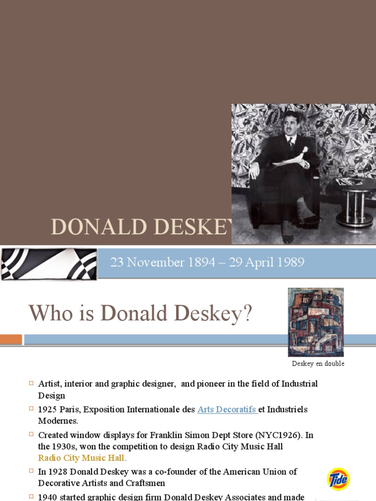 Donald Deskey | Download Free PDF | Art Deco | Art Media