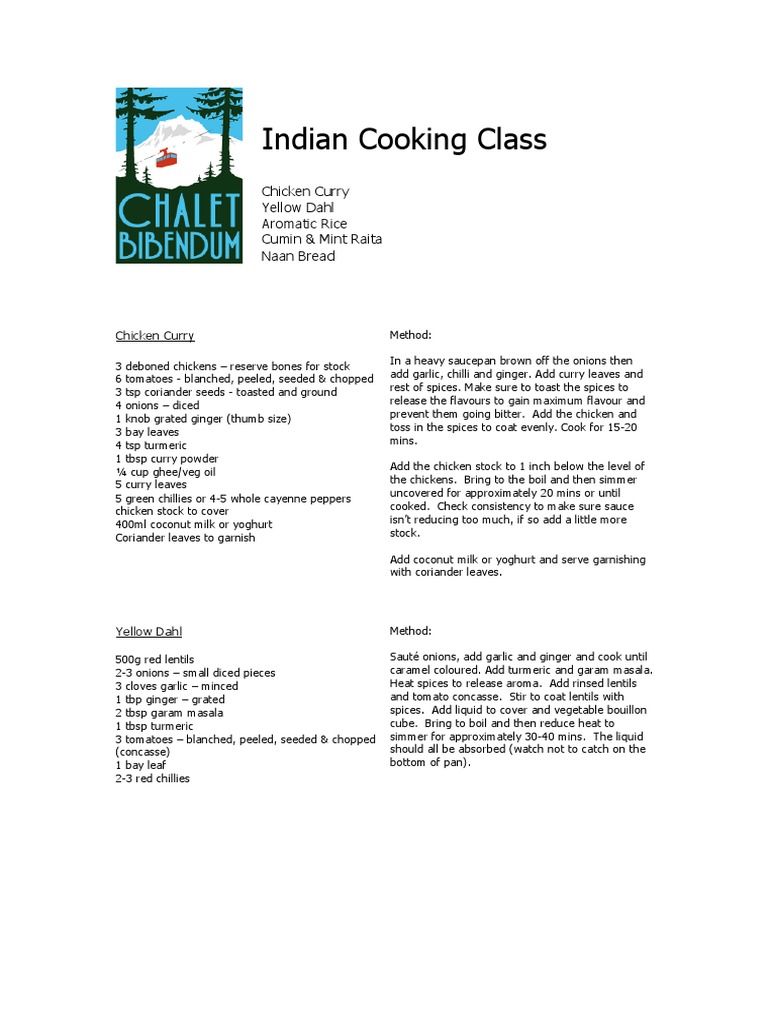 Indian Cooking Course | PDF