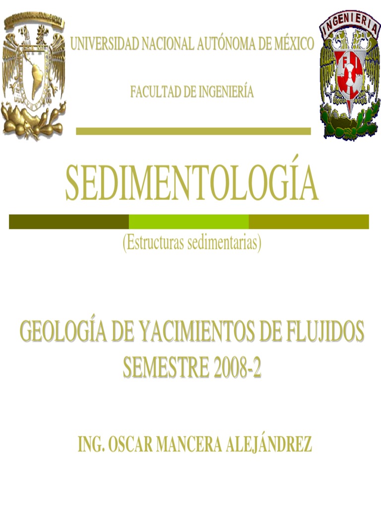 Estructuras sedimentarias primarias e inorgánicas | PDF | Estrato ...
