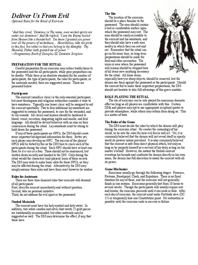 The Rites of Exorcism | PDF | Exorcism | Demons