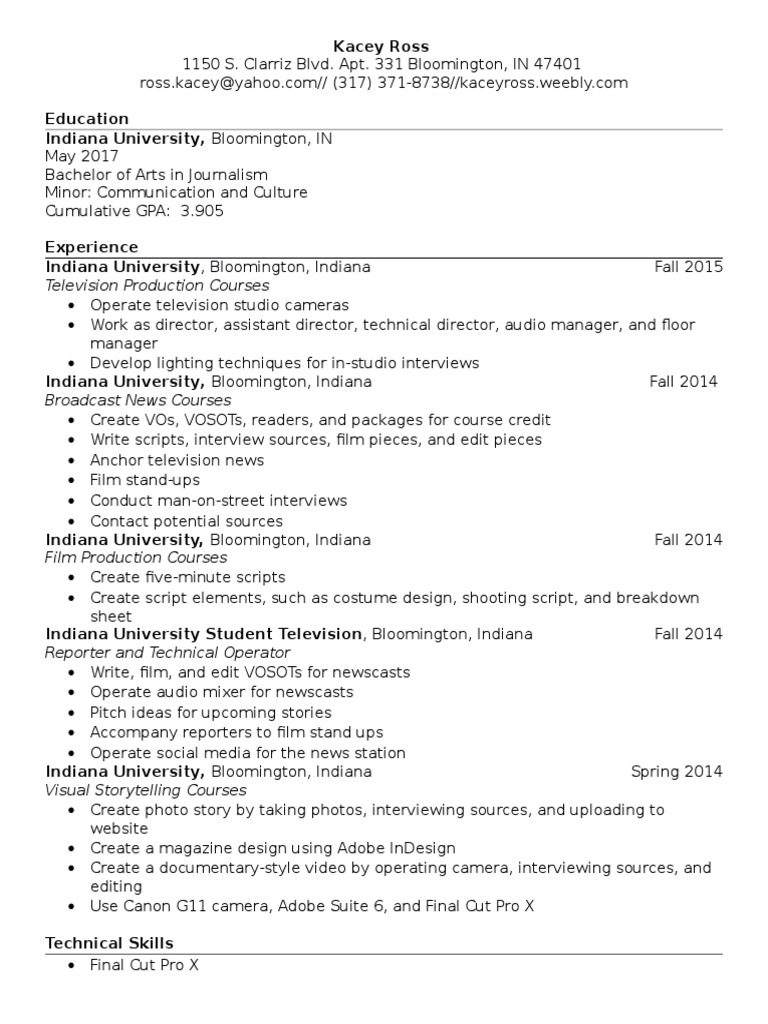 Resume Career Fair Pdf