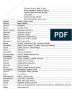 Ultimate List of Acting Verbs:Objectives | PDF | Violence