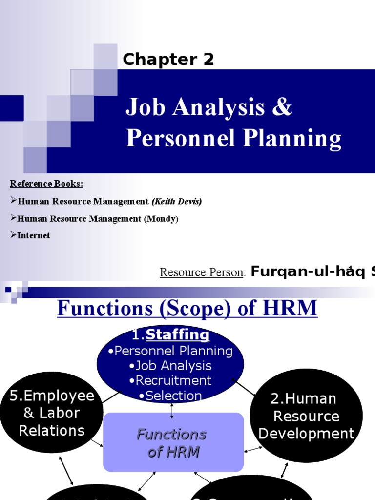 Job Analysis in HR Planning | PDF | Employment | Human Resource Management