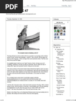 Ak 47 Blueprints | PDF | Tools | Rifle