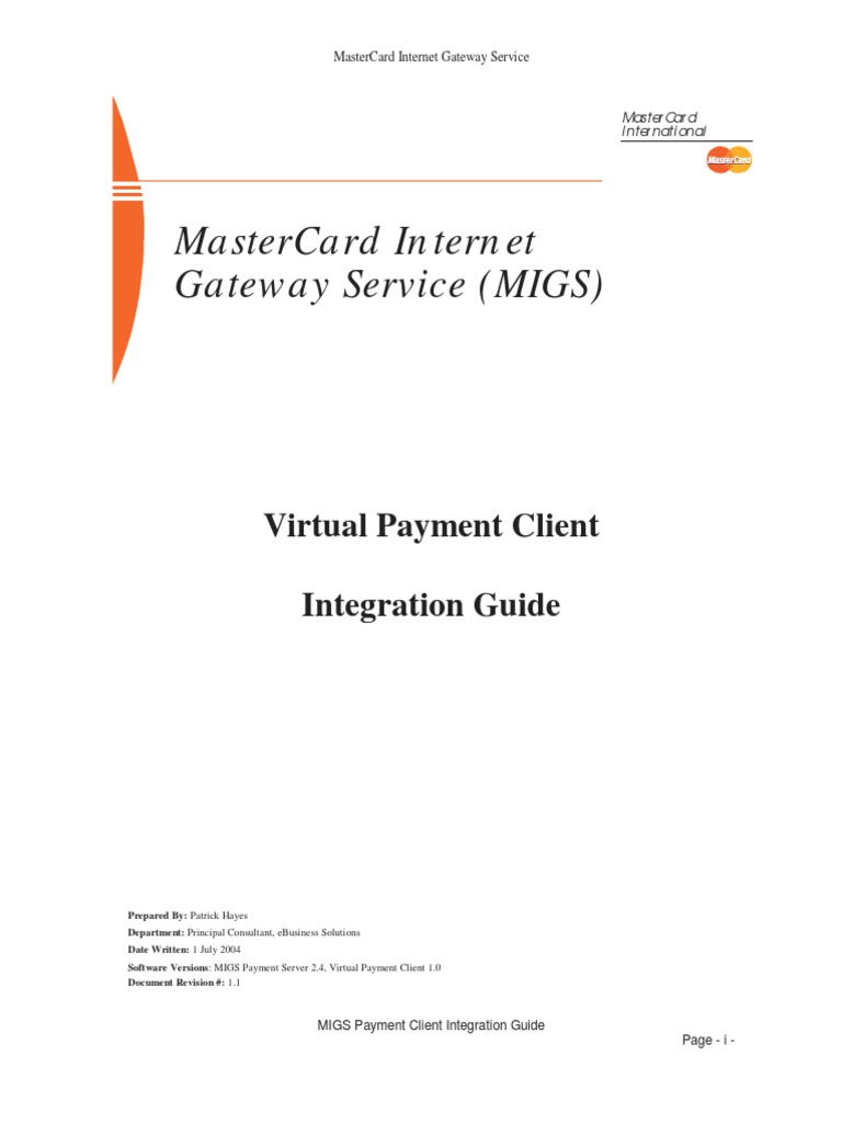 ANZ EGate Virtual Payment Client Guide Rev 1.2 | PDF | Online Shopping | Credit Card