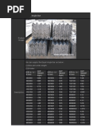 Angle Size Chart | PDF | Notation | Metrology