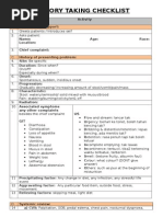 Abdominal Examination Checklist | PDF | Abdomen | Anatomy