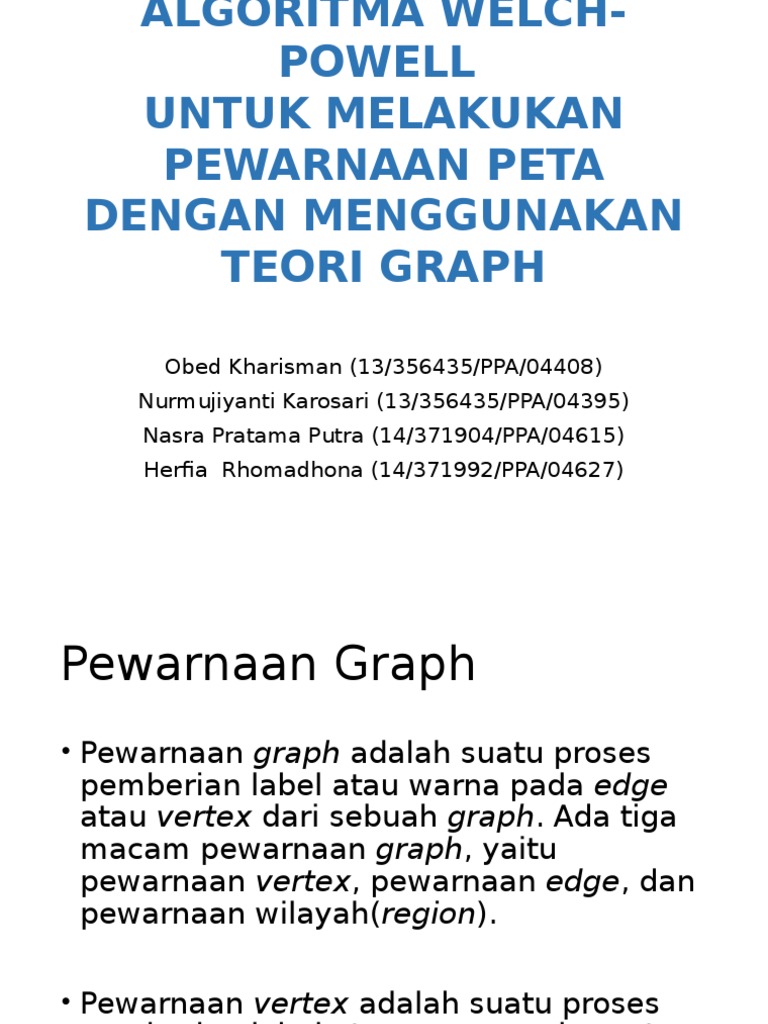 4-Algoritma Welch-Powell | PDF