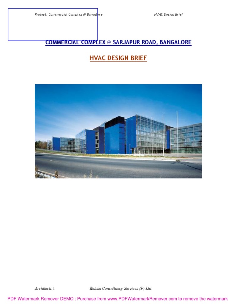 HVAC Handbook HVAC Design Brief (Singapore) | PDF | Hvac | Air Conditioning