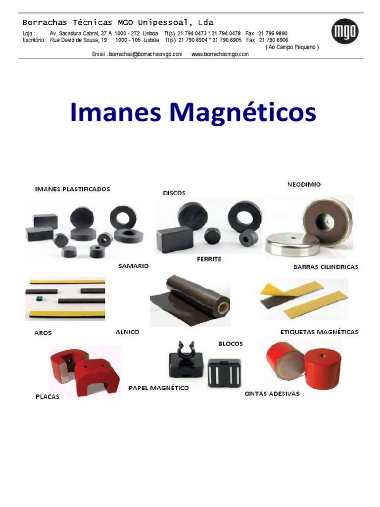 Imanes Magnéticos | Ímã | Magnetismo