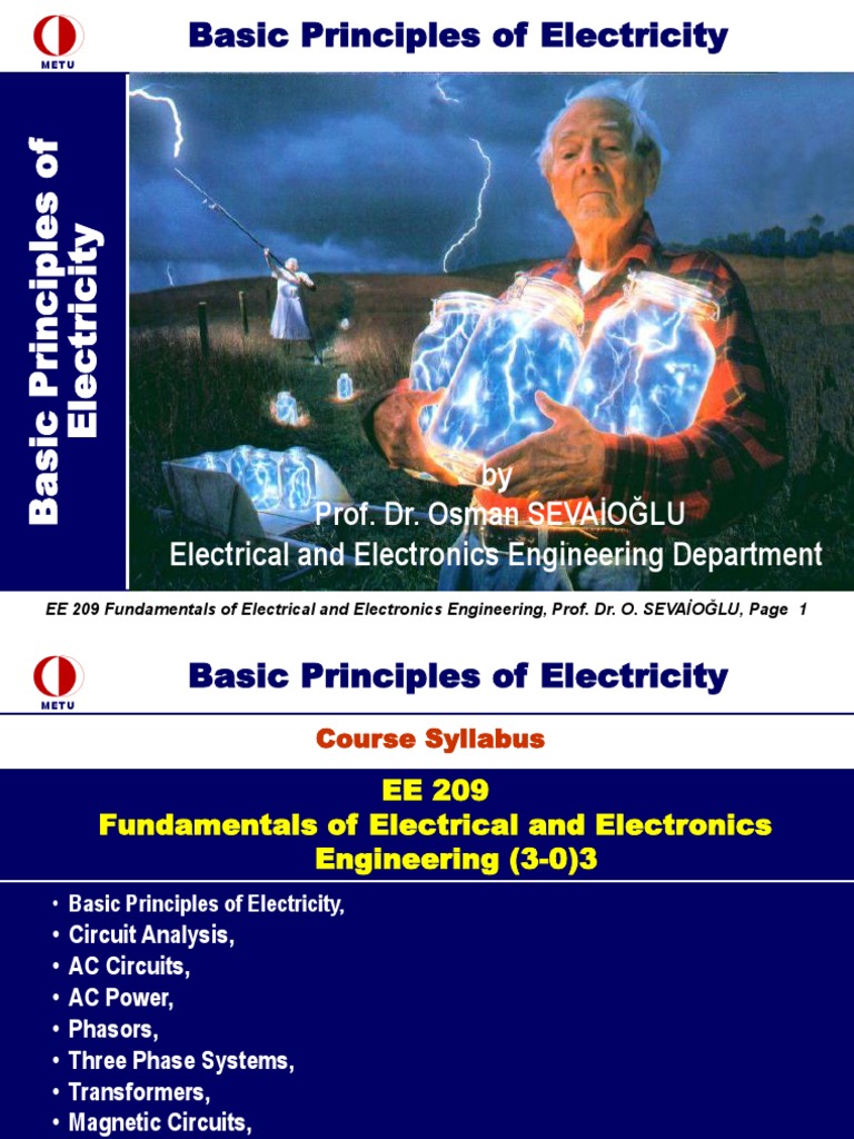 Basic Principles of Electricity | PDF | Electric Current | Electrical ... Basic Principles of Electricity | PDF | Electric Current | Electrical ...