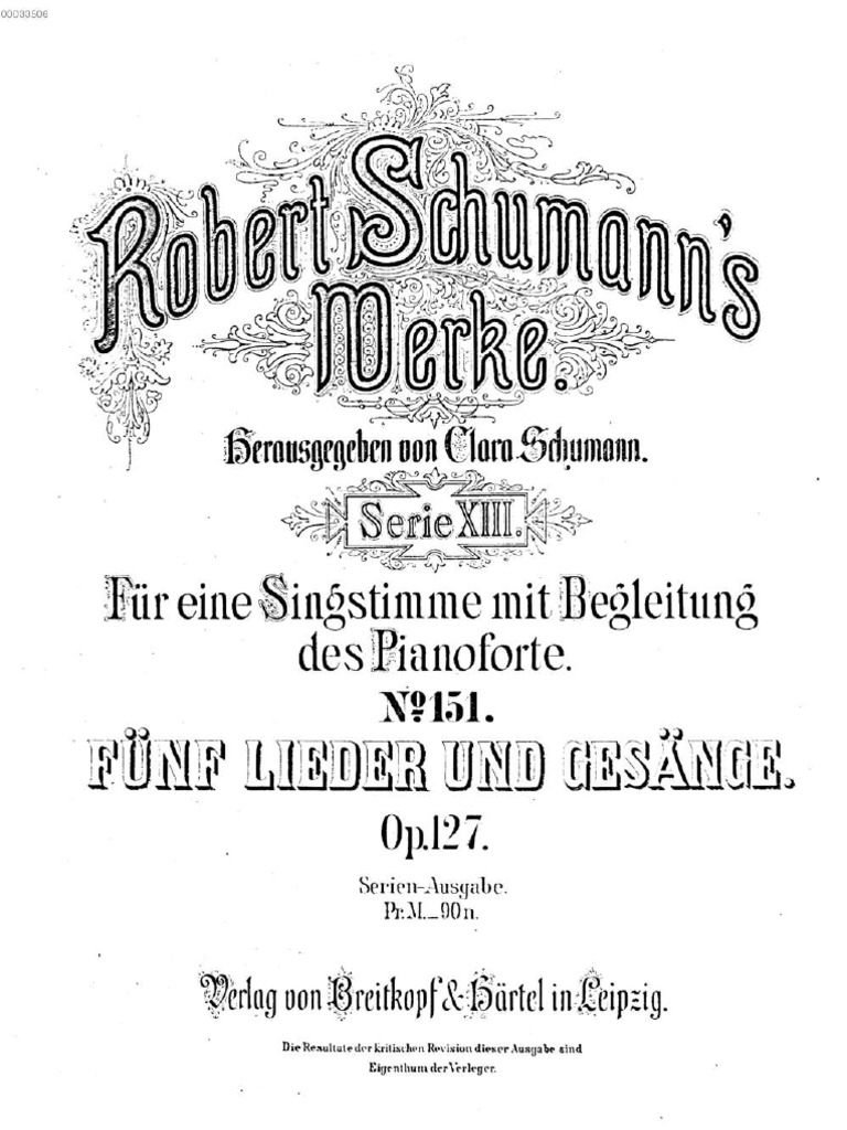 Schumann Lieder | PDF