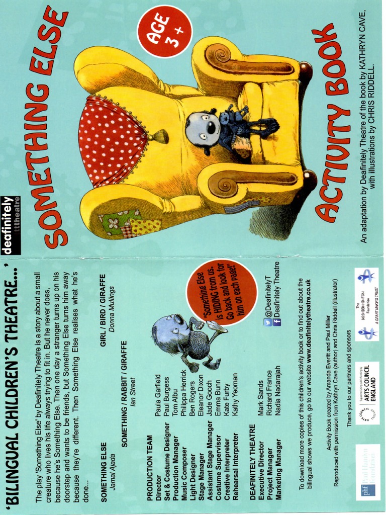 Something Else Activity Book | PDF