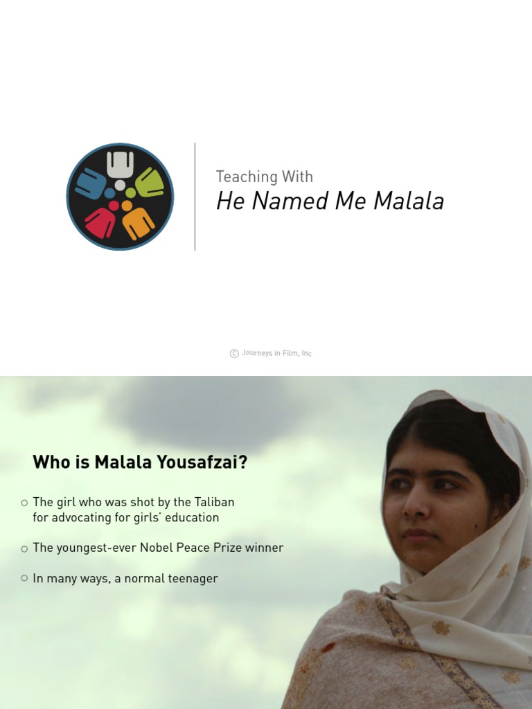 Teaching With "He Named Me Malala" | PDF | Malala Yousafzai | Female ...