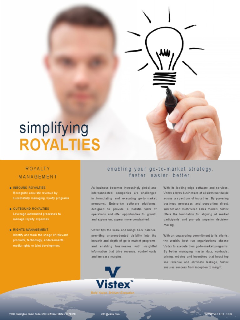 Royalty Management by Vistex | PDF | Royalty Payment | License
