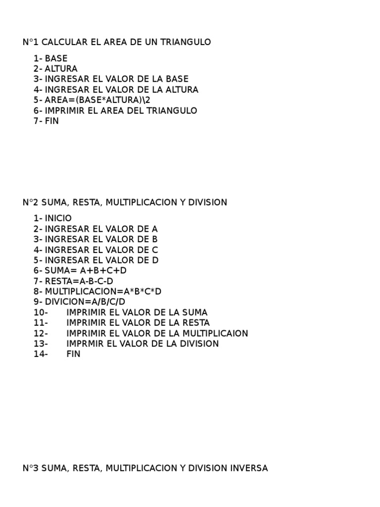 Algoritmos Raptor | PDF