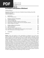 The Cativa'' Process For The Manufacture Plant of Acetic Acid | PDF