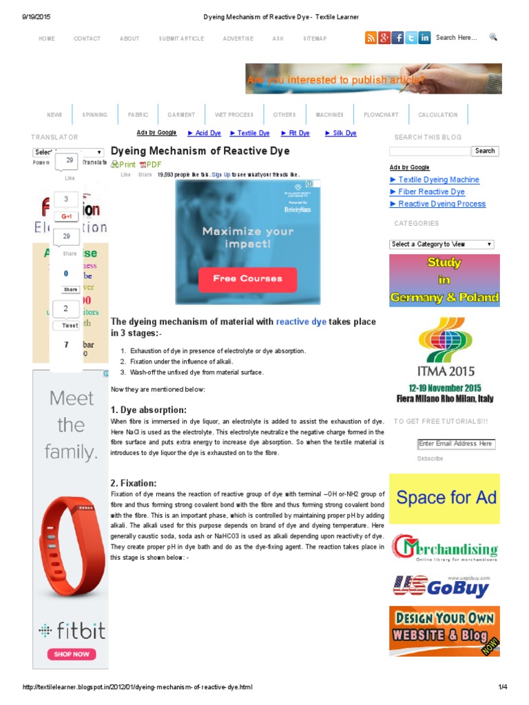 A Comprehensive Explanation of the Three-Stage Dyeing Mechanism for ...