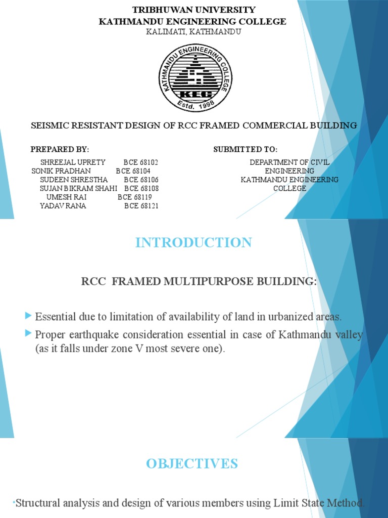 Final Year Building Project Presentation | PDF | Stairs | Beam (Structure)