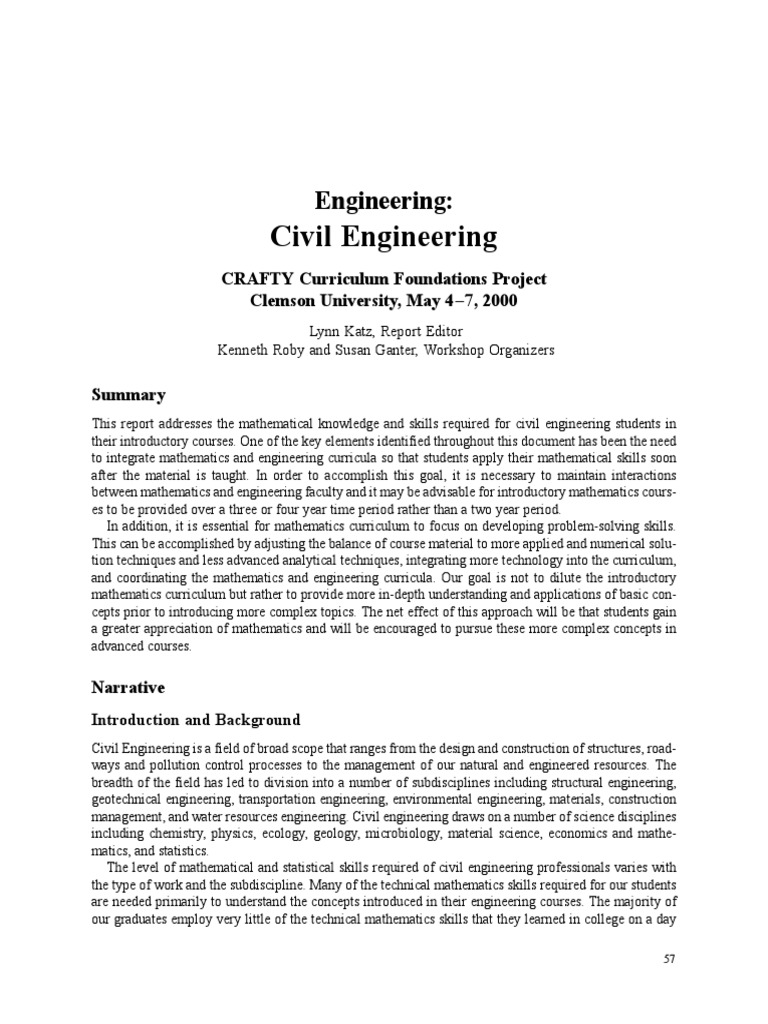 Statistics in Civil Engineering | PDF