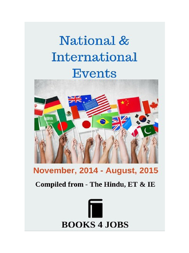 Events of National & International Importance | PDF | Nuclear Program ...