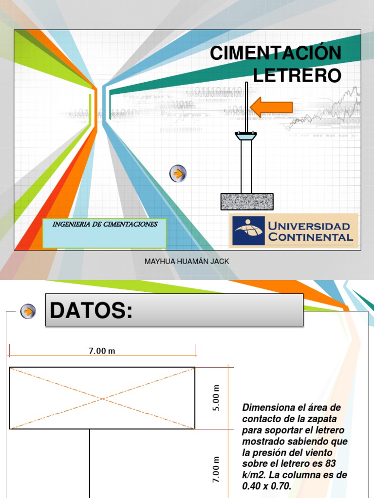 Cimentación de Letrerpo | PDF