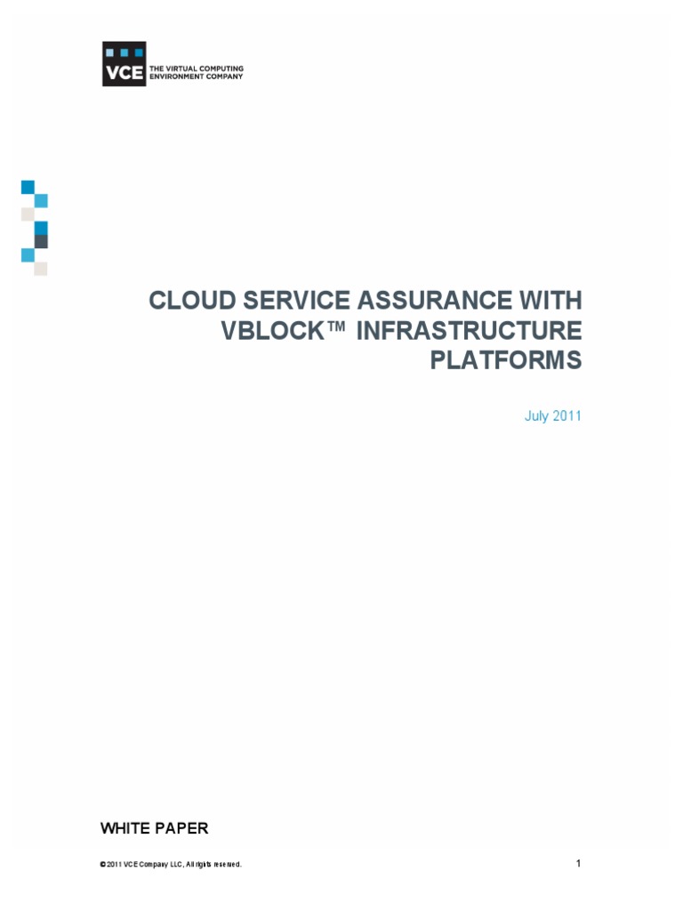 Cloud Service Whitepaper | PDF | Data Center | Cloud Computing