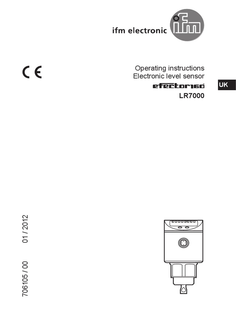 IFM LR7000 Manual | PDF