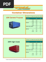 Shipping Container Specs Guide | PDF